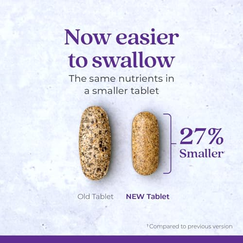 New Chapter Women's Multivitamin for Immune, Beauty + Energy Support with 20+ Nutrients -- Every Woman's One Daily, Gentle on the Stomach, 72 Count