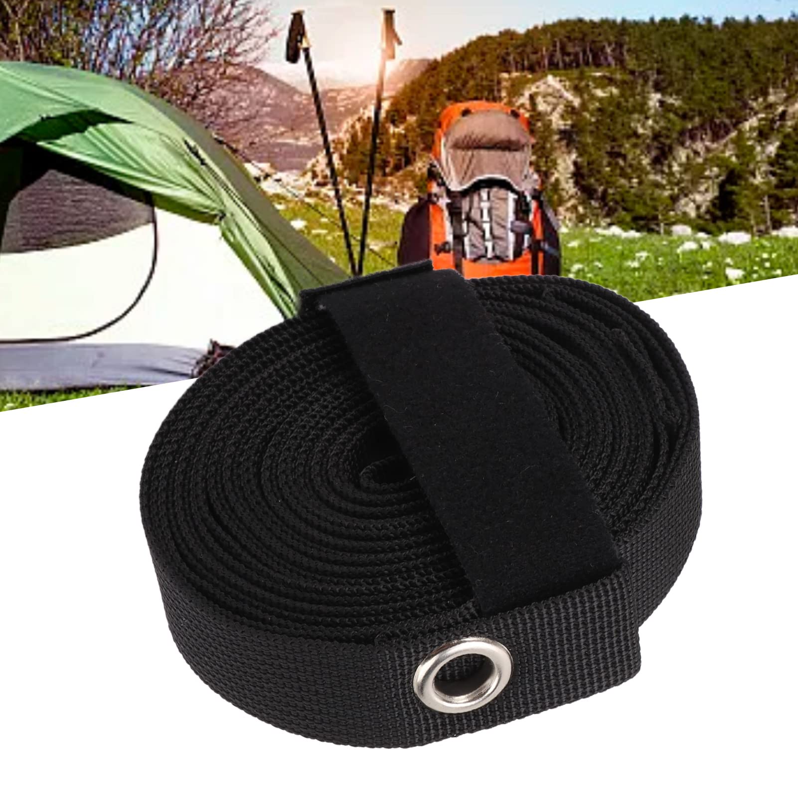Vifemify Durable Nylon Outdoor Tent Extension Straps Multi-Purpose Tent Attachment Rope Straps for Camping picnics