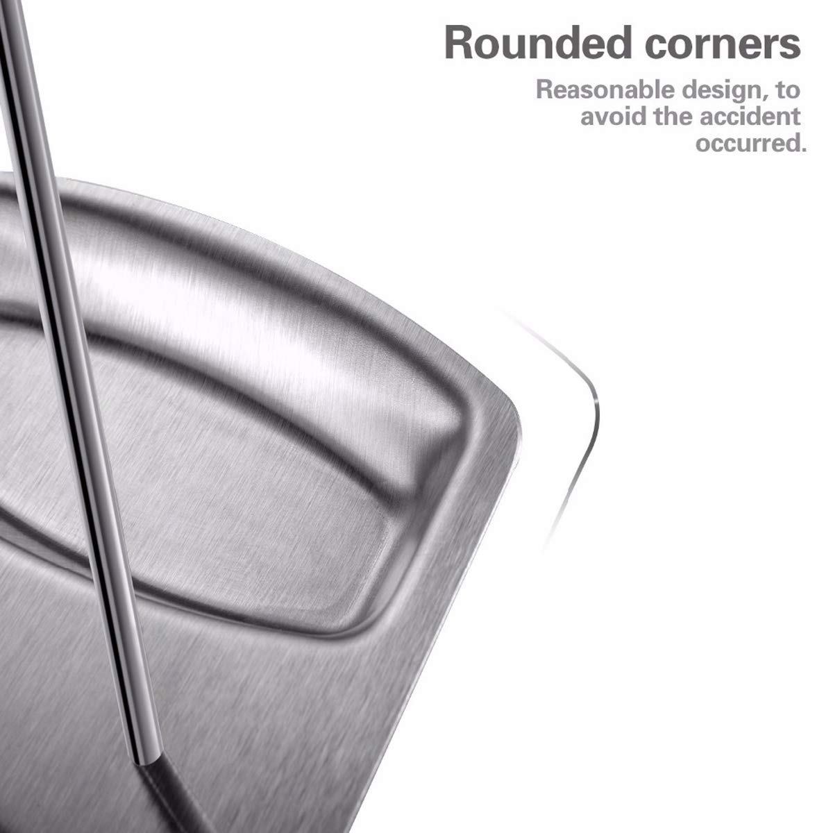 TraderPlus Stainless Steel Utensils Lid and Spoon Rest Holders