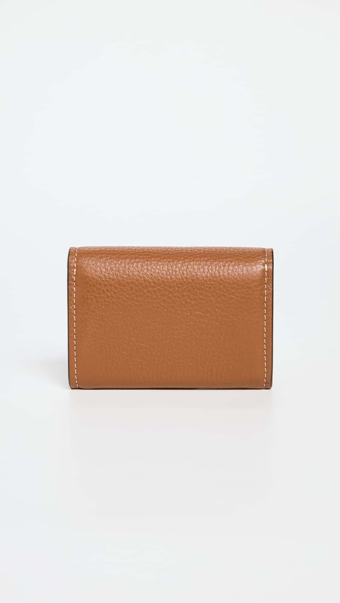 Tory Burch Women's Miller Mini Wallet, Light Umber, Grey, One Size