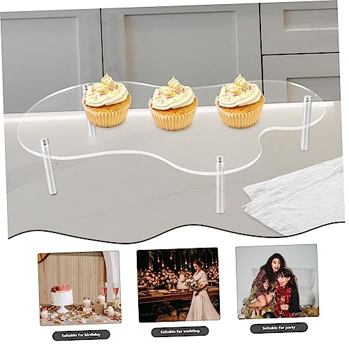 SECFOU 1 Set Treat Stands for Dessert Table Dessert Stands Cake Metal Set up