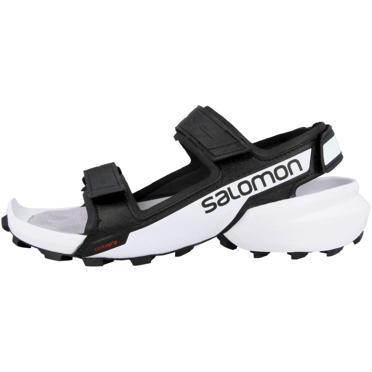 Salomon Unisex Speedcross Sandal Hiking Shoes Sneaker, Black/White/Black, 7 US Men