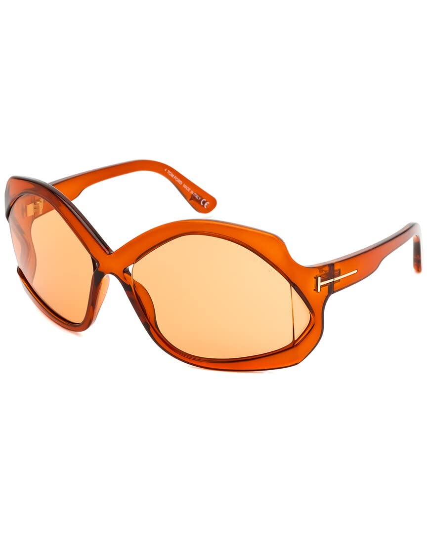 Tom Ford Brown Oversized Ladies Sunglasses FT0903 48E 68