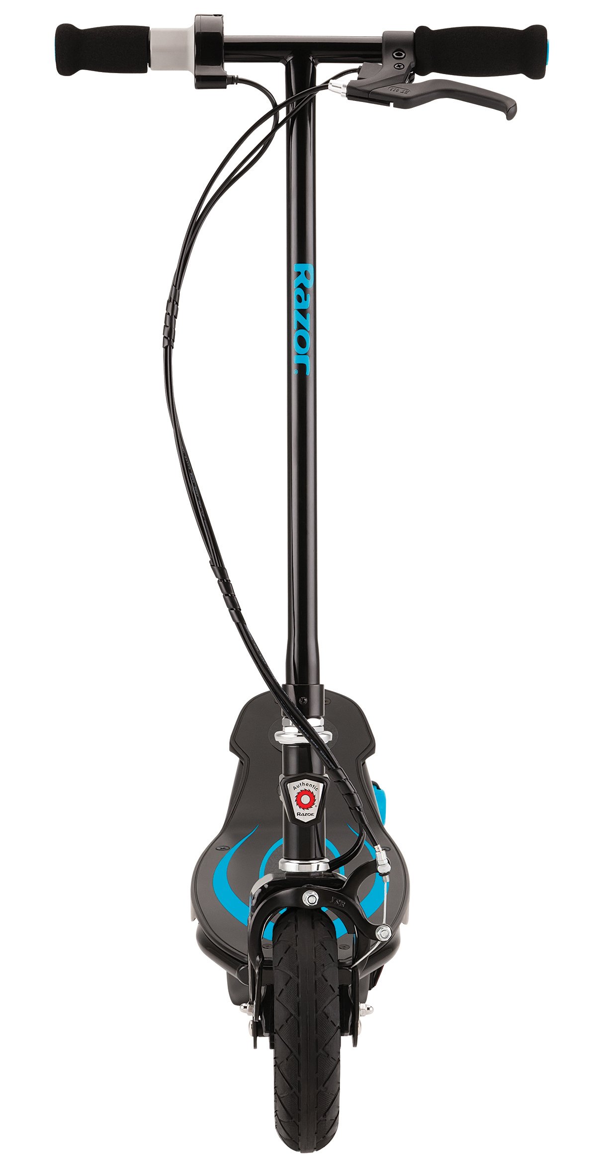 Razor Power Core E100 Electric Scooter - Black Deck - Blue - FFP