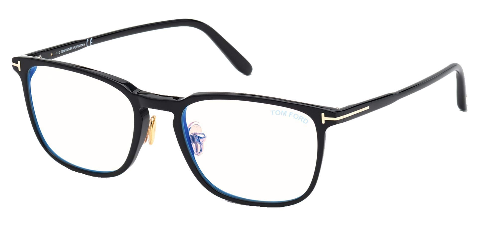 Tom Ford FT 5699-B BLUE BLOCK Shiny Black 55/19/145 men Eyewear Frame