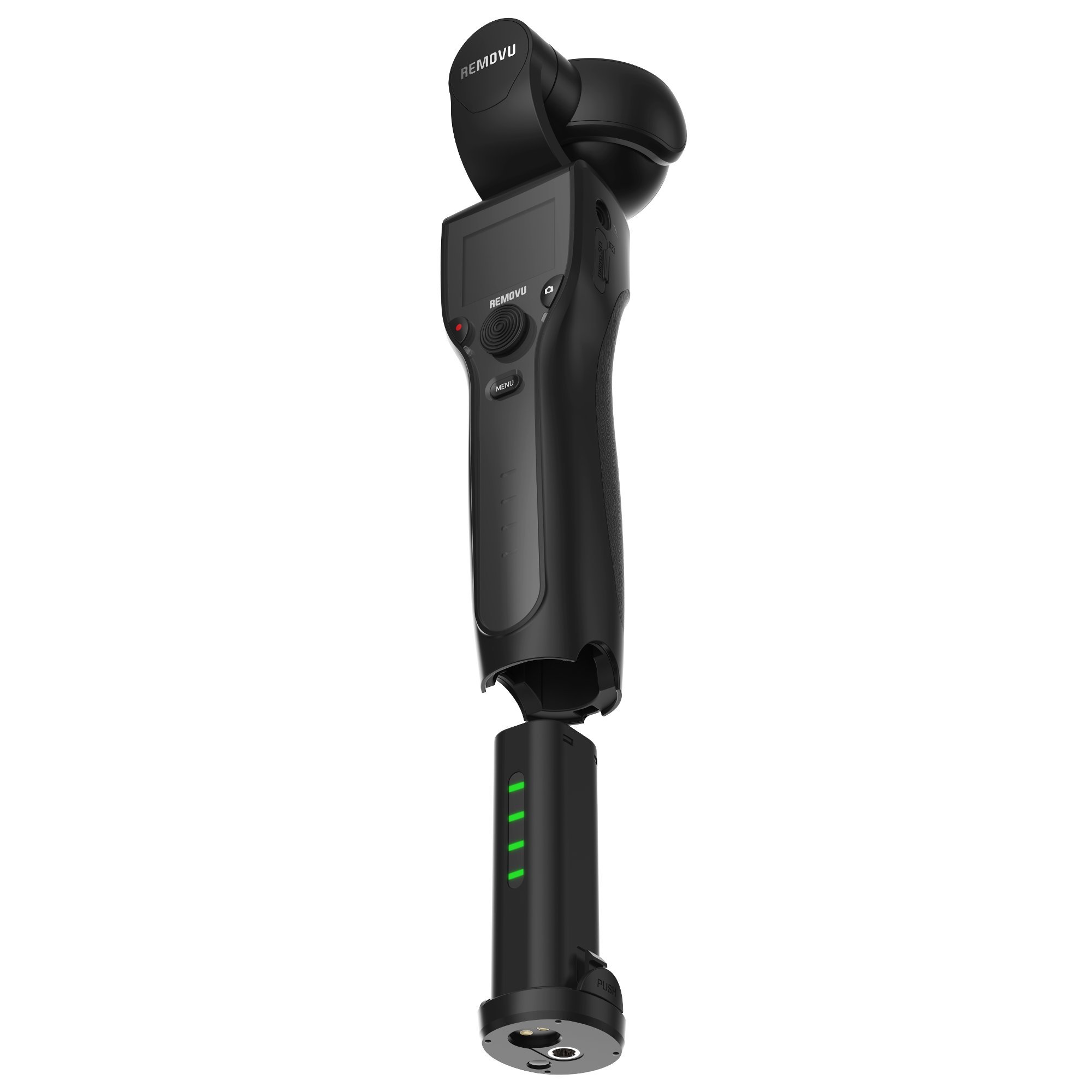Removu K1 4K UHD Video Camera with Integrated 3-Axis Self Stabilizer