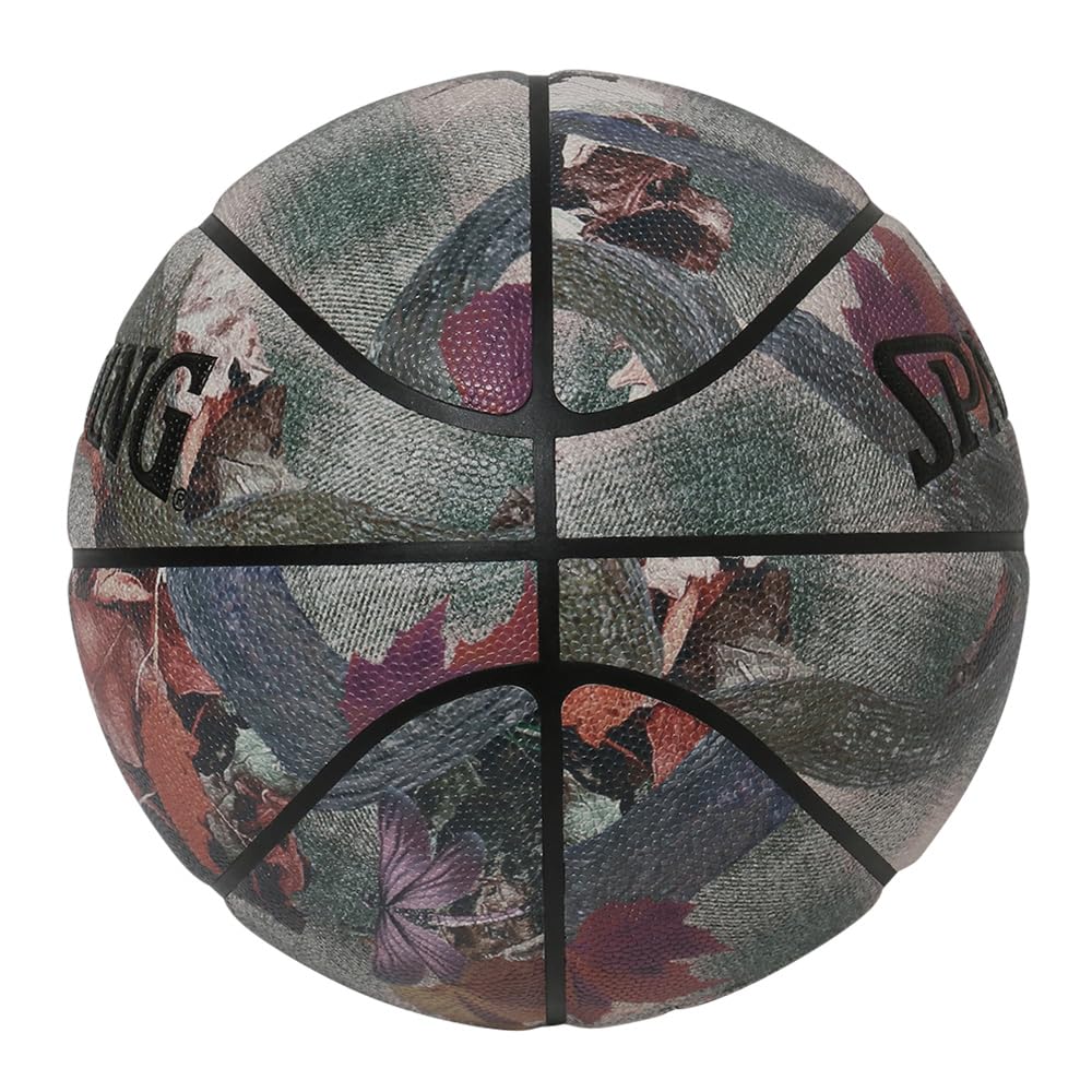 Spalding Basketball Commander Camo Synthetic Leather No. 7 Ball Basketball Basket