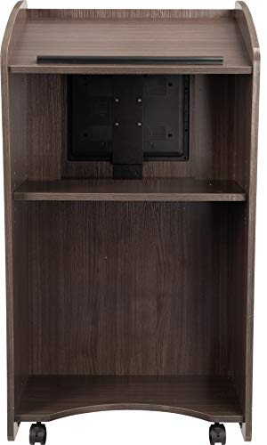 Oklahoma Sound Vision Lectern with Screen, Ribbonwood