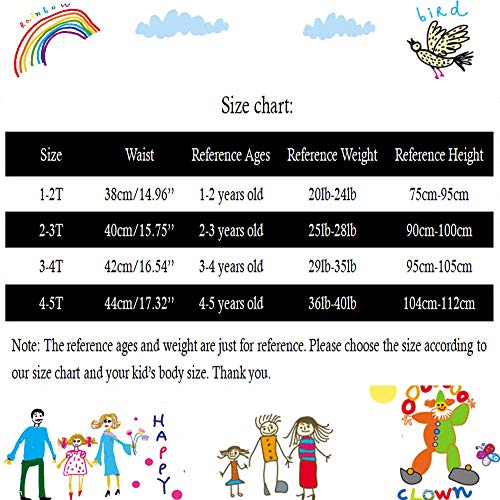 Orinery Waterproof Unisex Baby Training Pants Toddler Boys Girls Cotton Underwear 4 Pack(1-2T, MT-B)