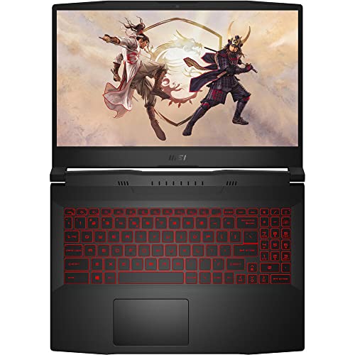 MSI KATANA GF66 Gaming Laptop 2022, 15.6" 144 Hz FHD, 12th Intel i7-12700H 14-Core, 32GB DDR4, 1TB SSD, NVIDIA GeForce RTX 3060 6GB, Backlit Keyboard, DTS Audio, Windows 10 Home, WiFi 6, COU 32GB USB