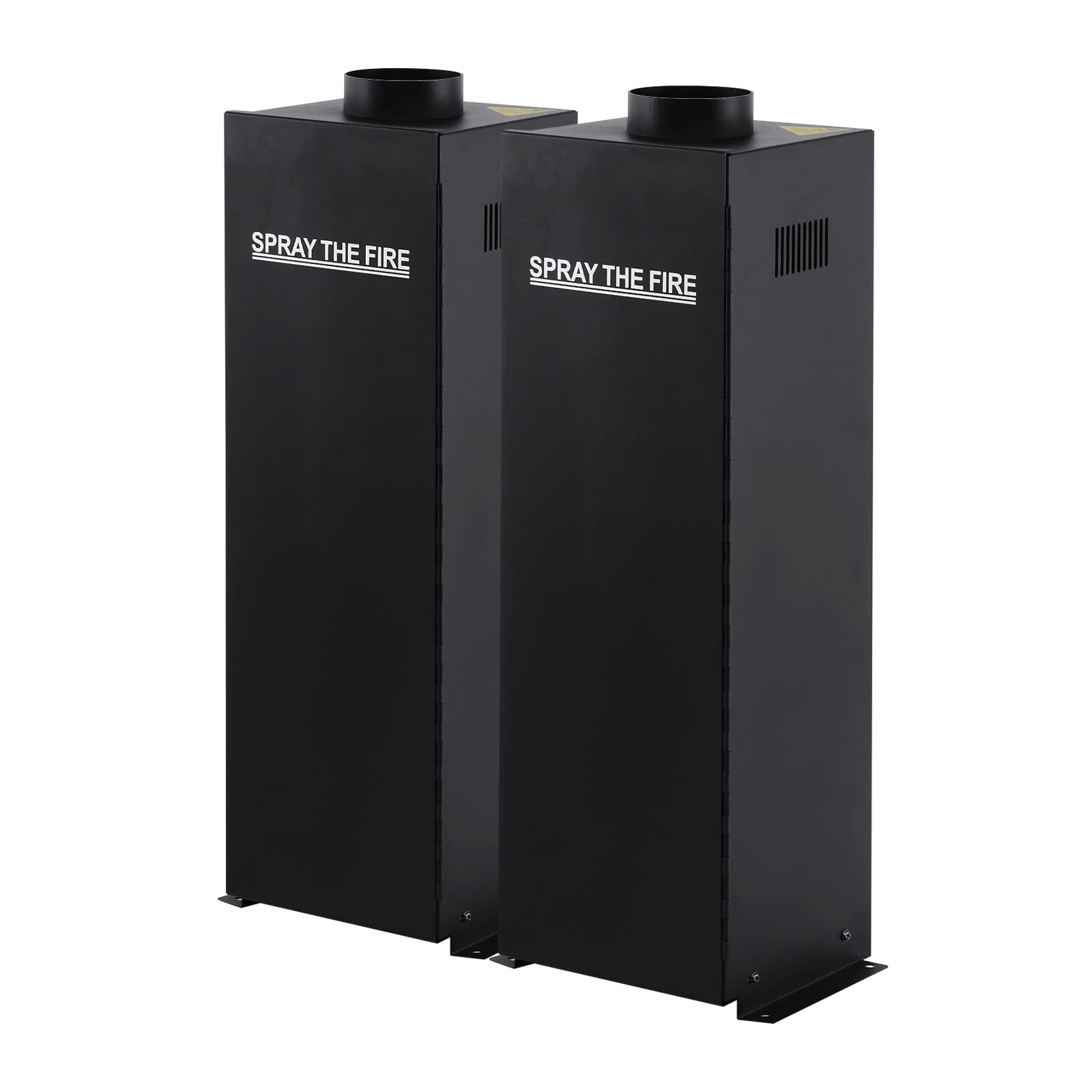 YGREAP 2PCS 200W DMX Stage Flame Effect Projector Machine Disco Stage Show