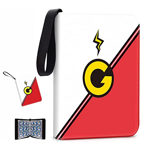 Trading Card Binder, 4 Pocket Card Storage Collector Holder Binder Fits 400 Cards For Cards