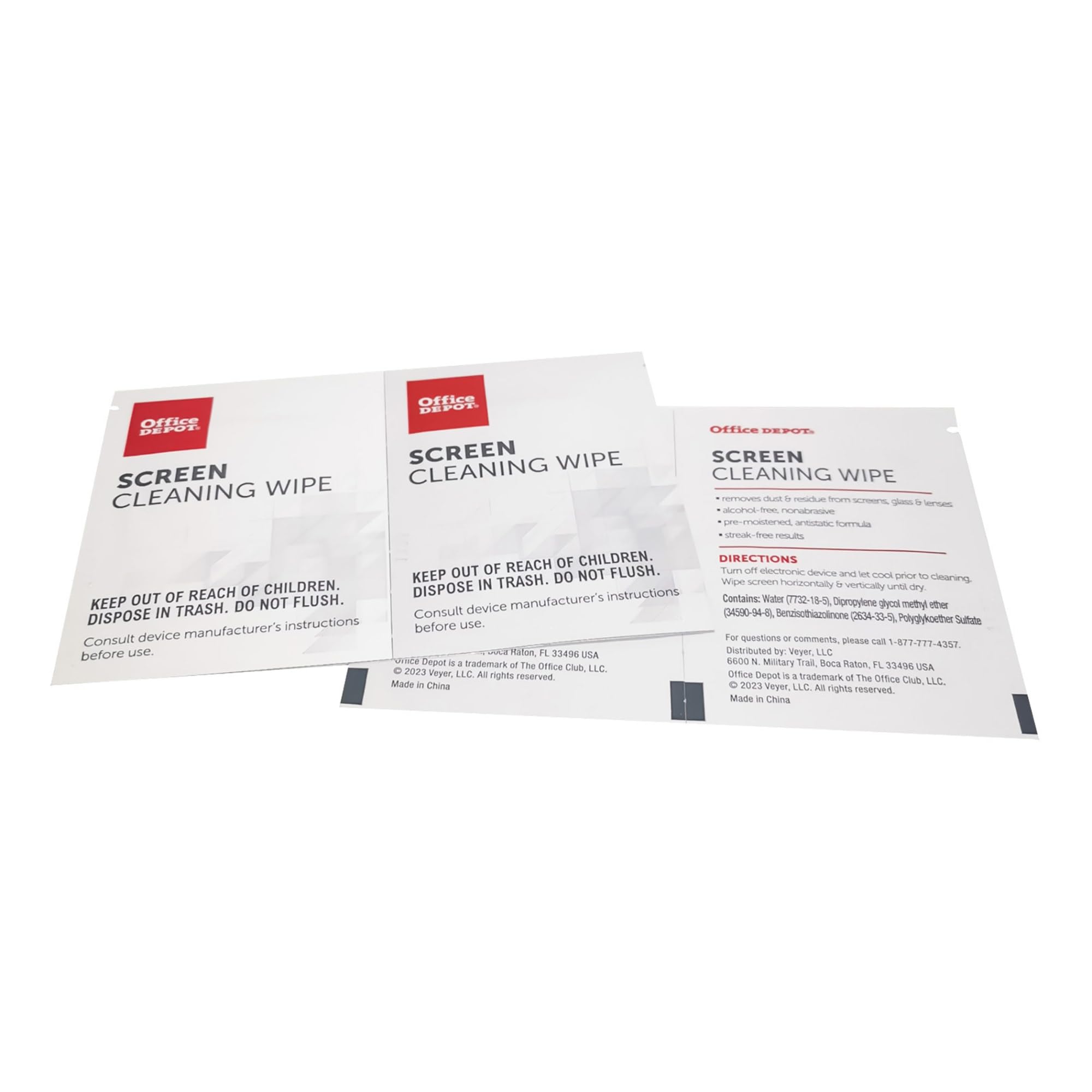 Office Depot® Brand Screen-Cleaning Wipes, Pack Of 100