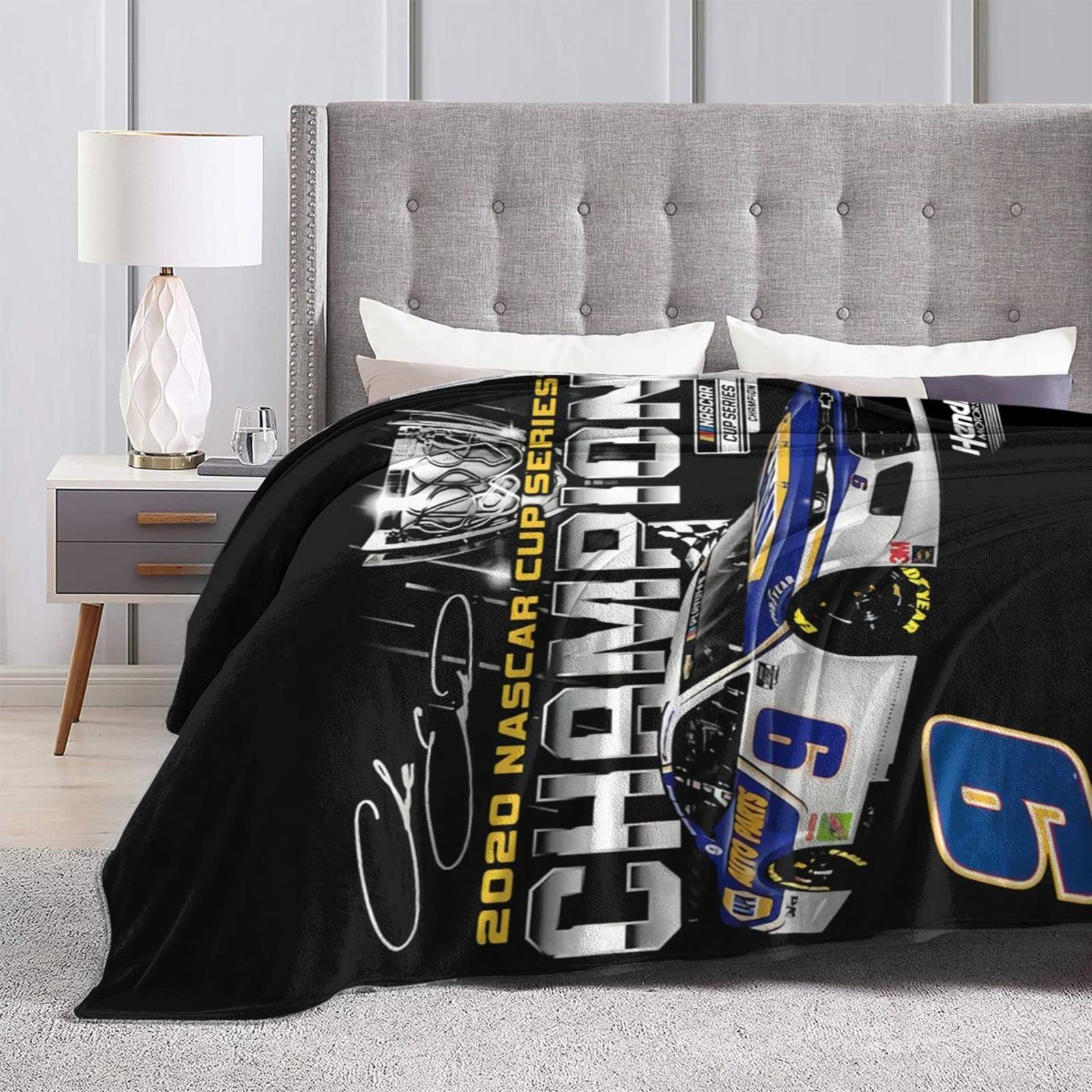RATRIG Chase Elliott 9 Blanket Tapestry Sofa Bed Fuzzy Plush Luxury Flannel Super Cozy All Seasons Microfiber Warm Decorative Lightweight Bedroom