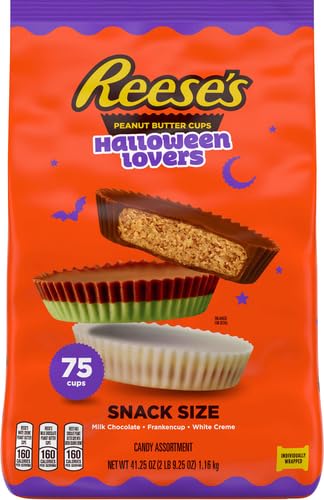 REESE'S Milk Chocolate, Creme, 40.71 Oz (75 pieces)