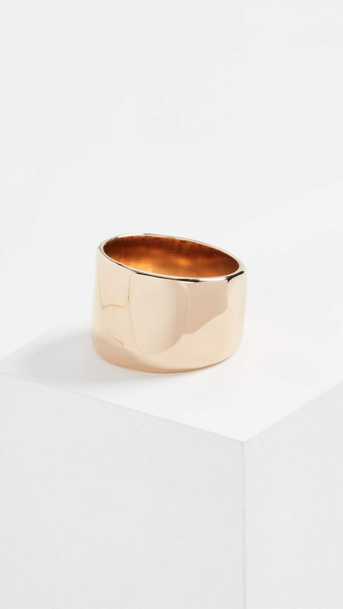 Soko Women's Ripple Band Ring, Gold, 8