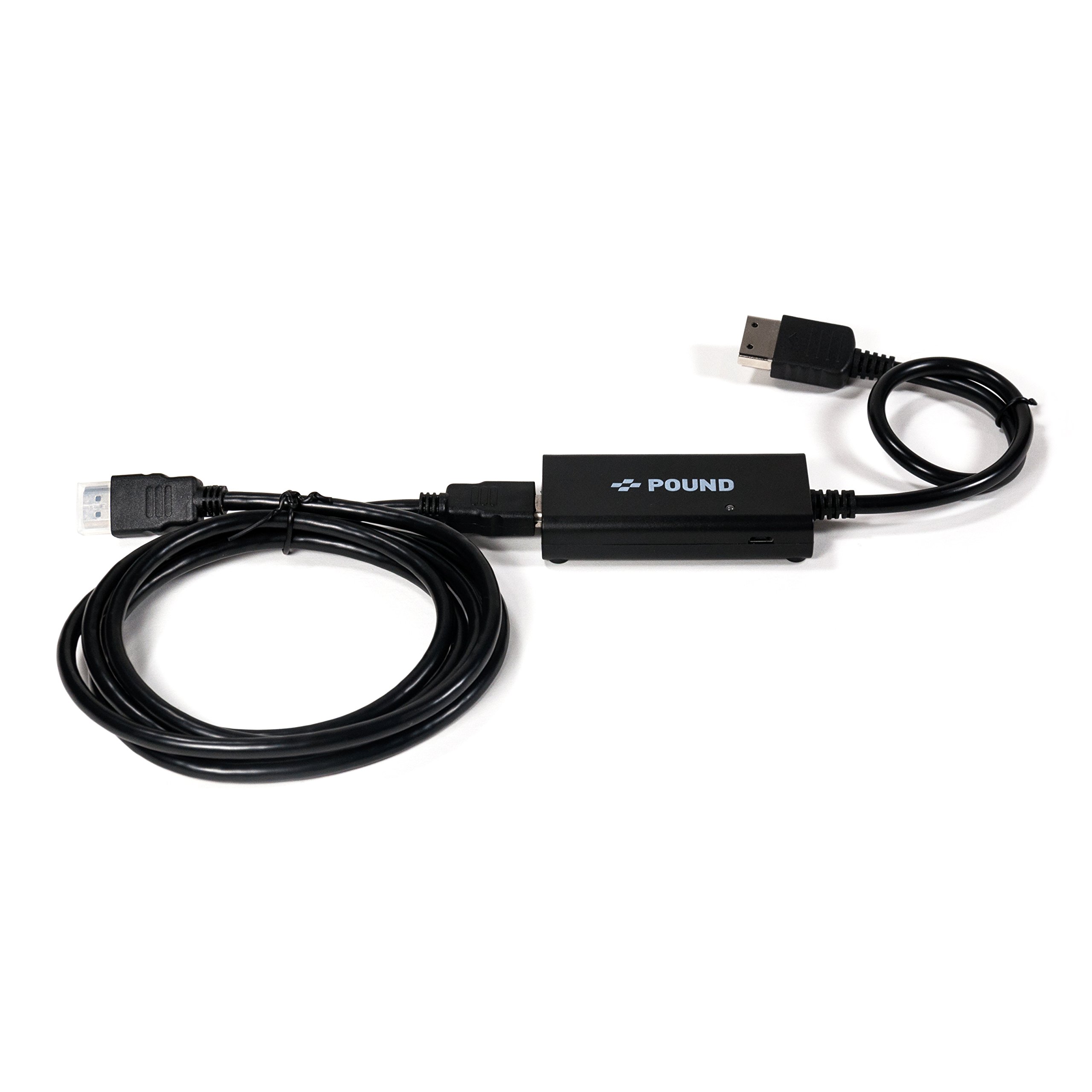 Pound HD Link Cable for Sega Dreamcast - HDMI Cable Converts Native VGA Signal for HD Video Quality and Accurate Colors On 4K TV with Dreamcast
