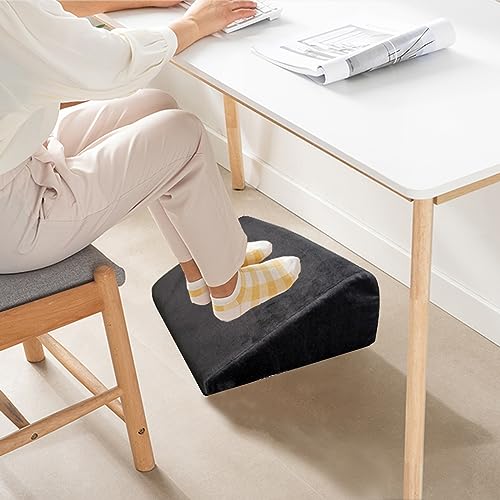 Pozico Adjustable Foot Rest for Under Desk, Comfortable Foot Stool Footrest for Office, Home, Gaming (1 Layer)
