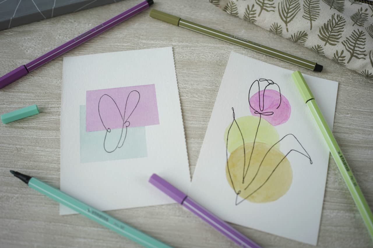 STABILO Pen 68 Fiber Tip, Blush