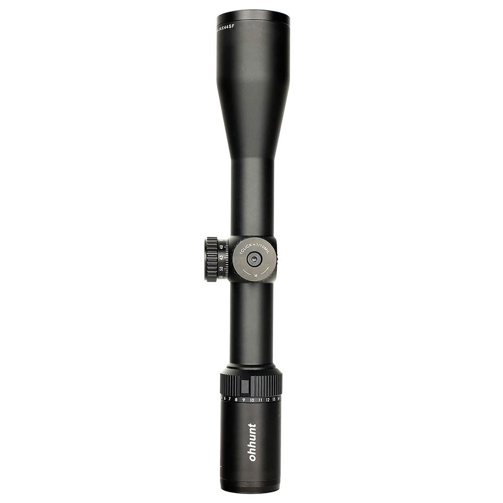 ohhunt Guardian 4-14X44 SF Hunting Rifle Scope 30mm Tube Side Parallax Tactical Riflescopes with KillFlash Cover and Mount Rings
