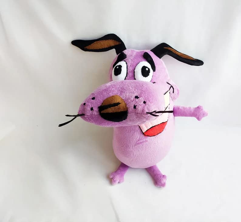 xuemml 11.8" Pink Cute Dog Plush