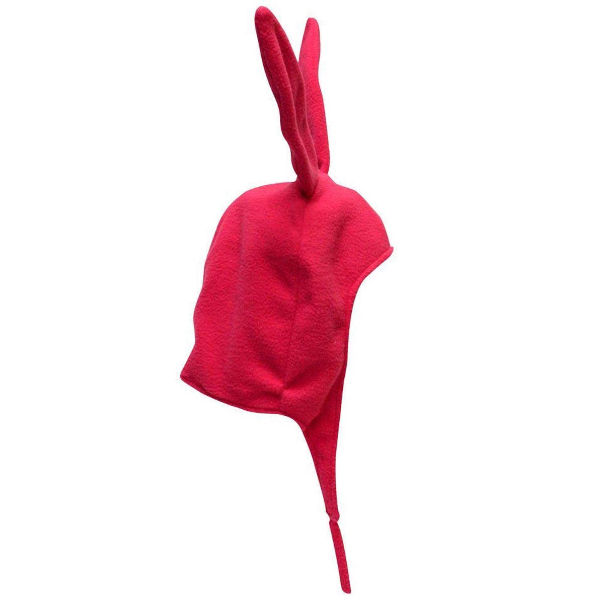 Springcmy Bob's Burgers Louise Rabbits Ear Fleece Bunny Pink Floppy Ears Hat Halloween Christmas Costume Cap Hat