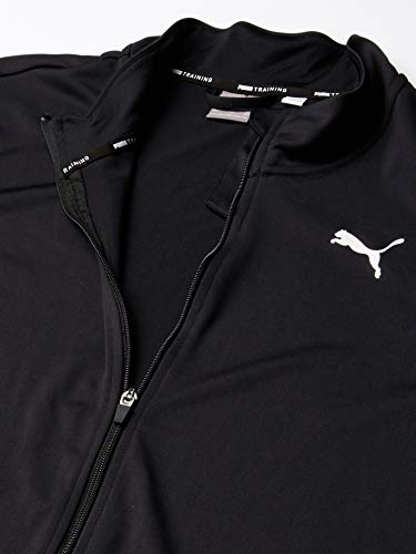 PUMA Mens Blaster Bt Warm Up Jacket, Black/White, X-Large Tall US