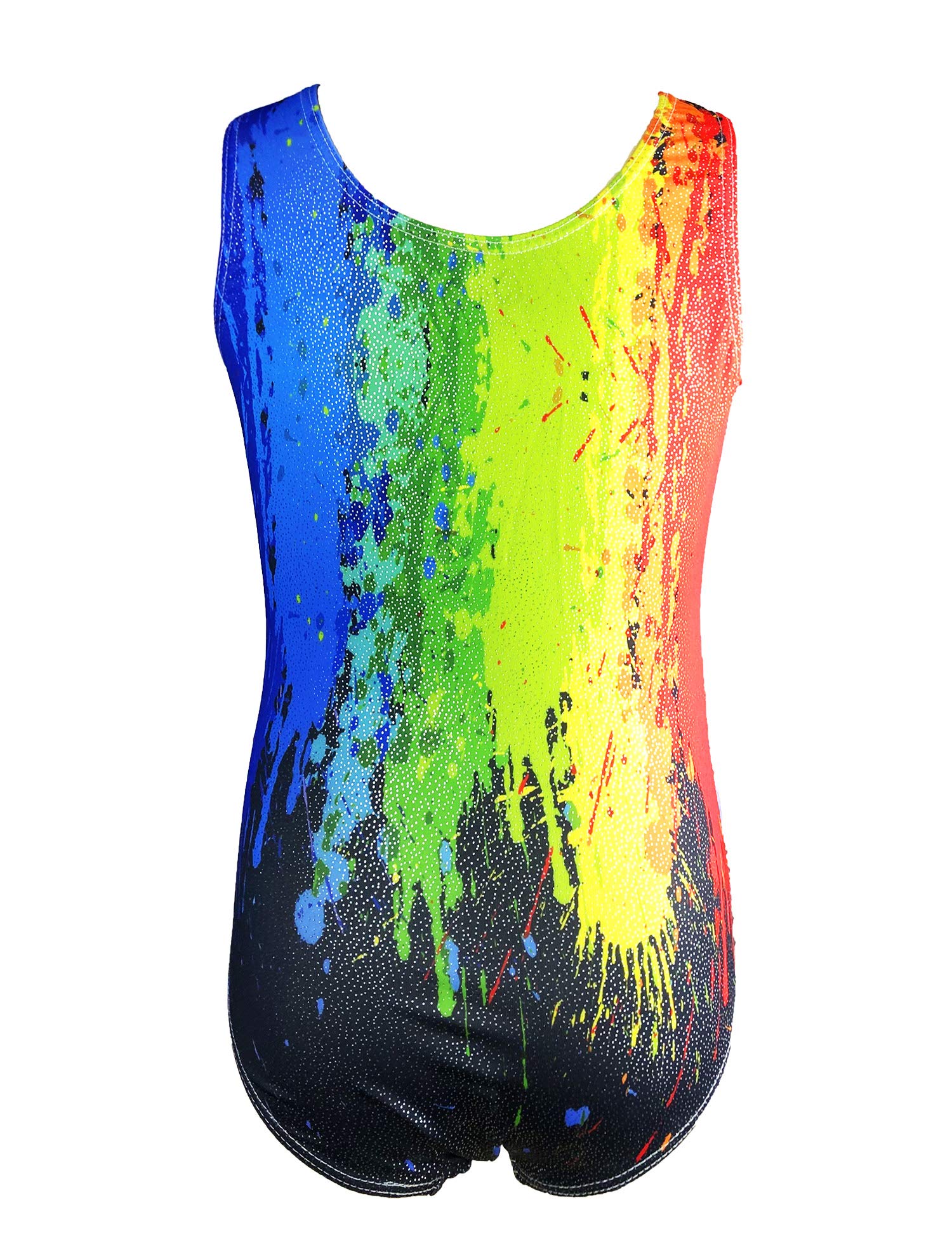 QoozZ Gymnastics Biketards Tank Ballet Dance One-Piece Leotard for Girls