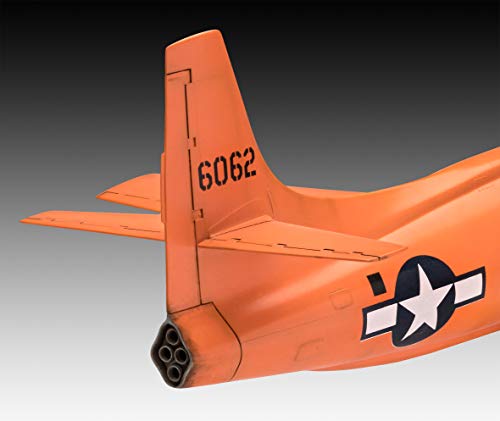 Revell RV03888 1:32 - Bell X-1 (First Supersonic) Plastic Model kit, Orange, 1/32