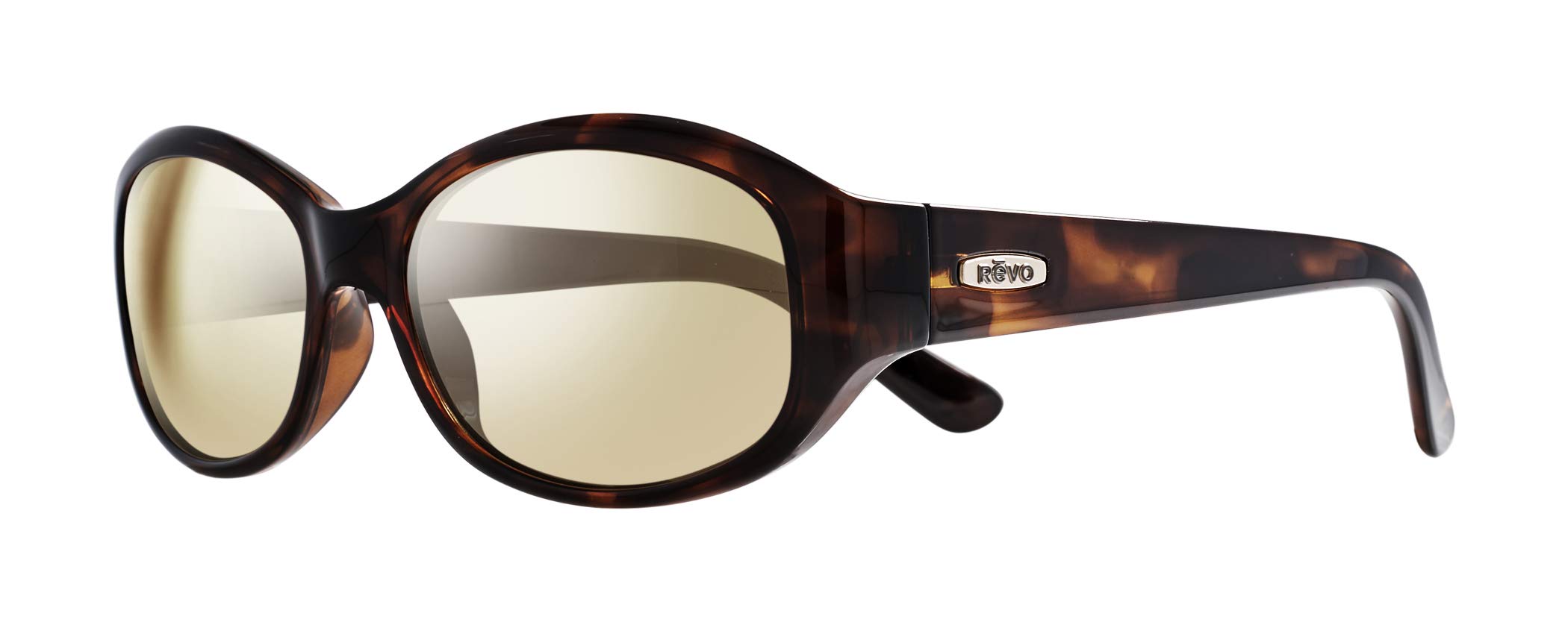 Revo Allana Eyewear - Unisex - Sunglasses, Tortoise Frame, Champagne Lens, RE 1064 02 CH