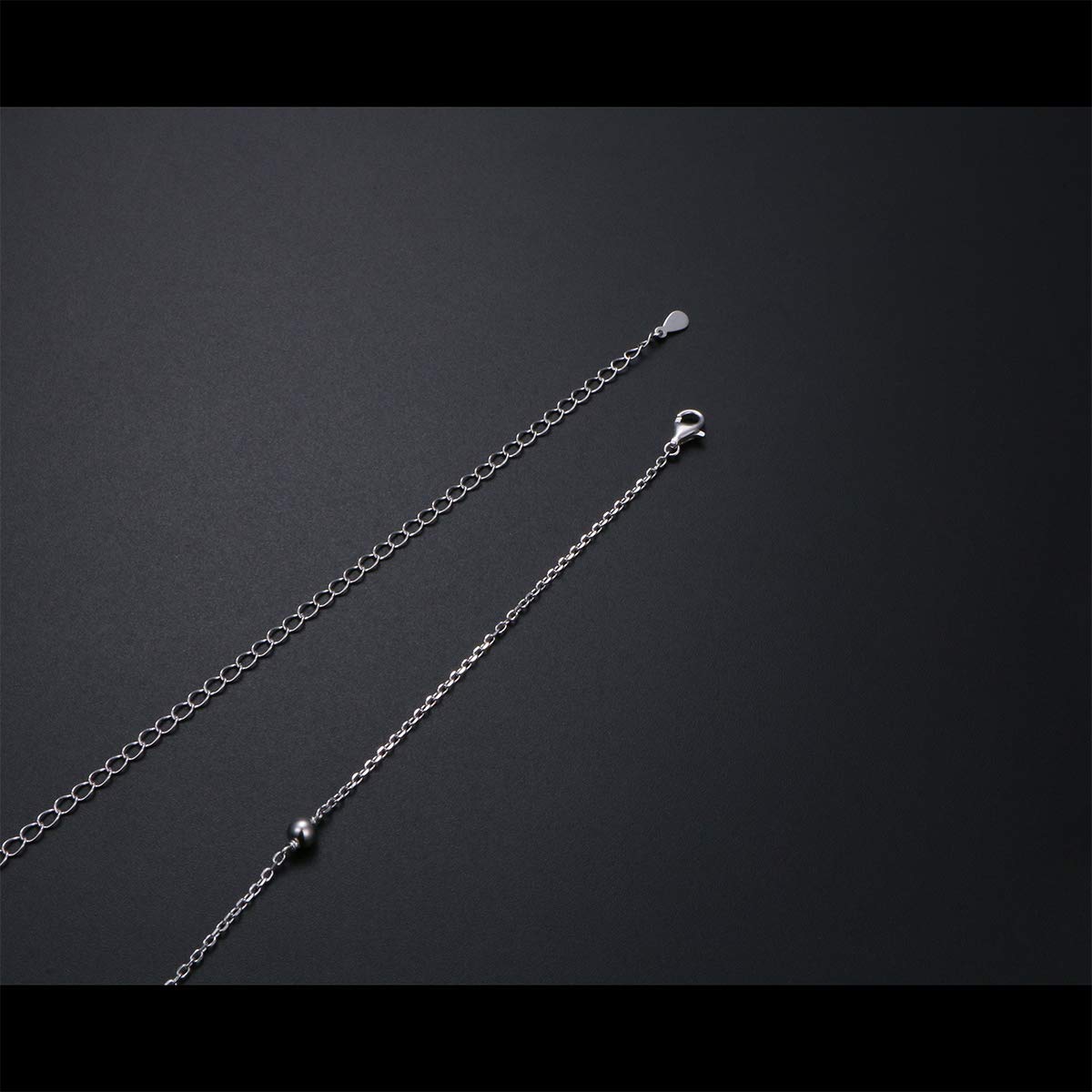S925 Sterling Silver Bead Waist Belt Belly Chain Adjustable Body Chain for Women
