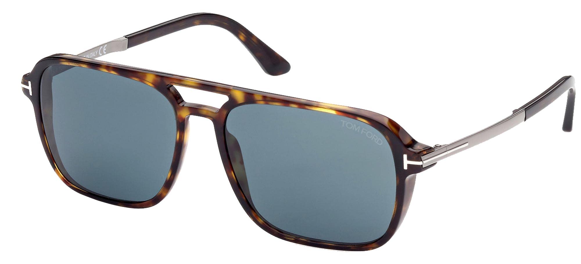 Tom Ford CROSBY FT 0910 Dark Havana/Blue 59/16/140 men Sunglasses
