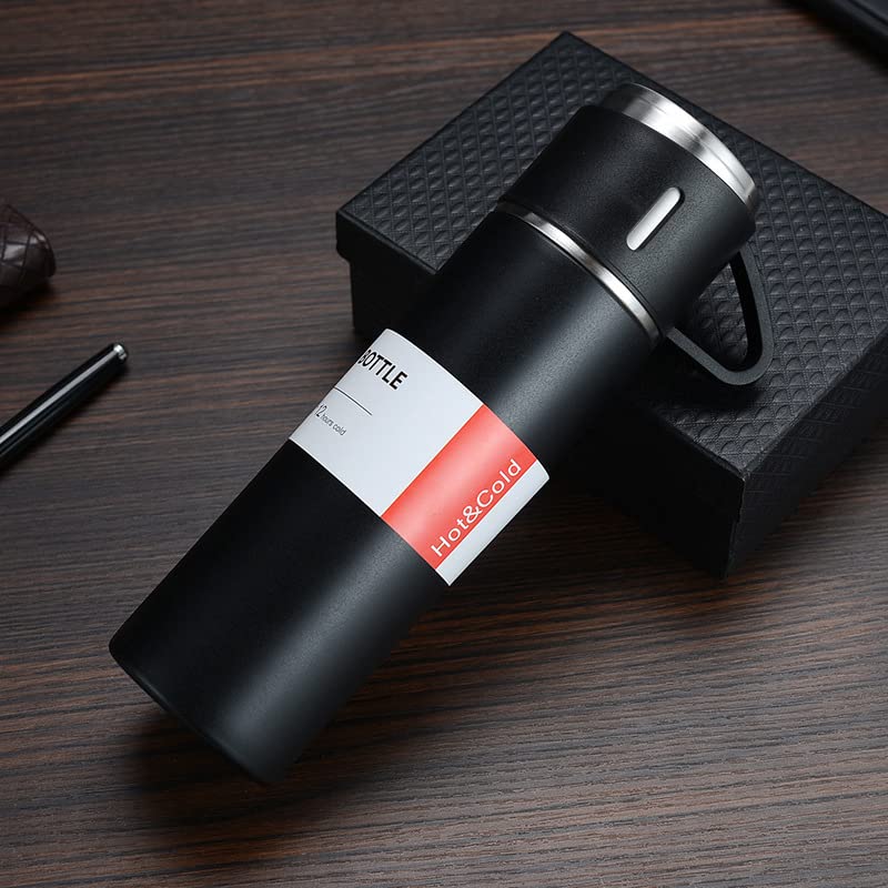 Thermos Set Stainless Steel Vacuum Flask 0.5L 2022New Model with 3 Cups