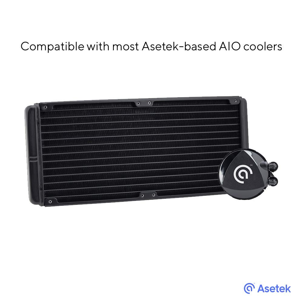 Premium AMD AM4 Retention Kit for Asetek-Based Liquid Coolers โ Kit with Premium Finish Plus Easy Installation