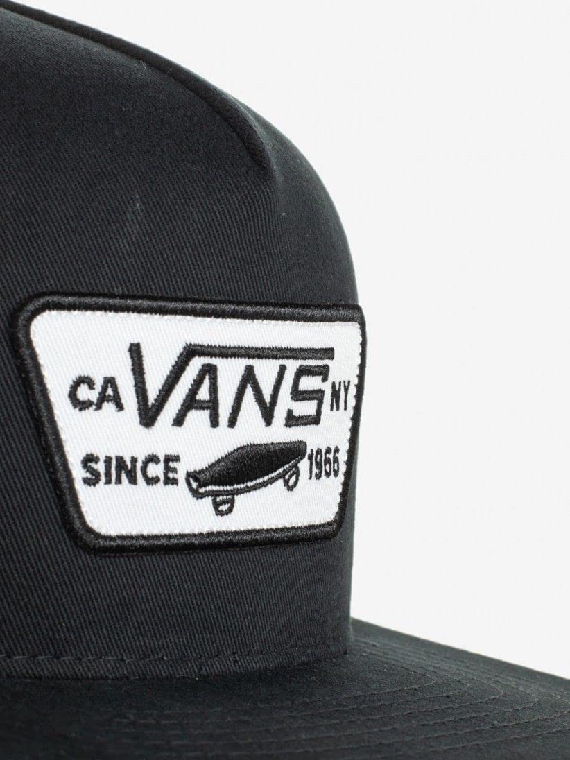 Vans | Snapback Hat - One Size (White/Black, Trucker)