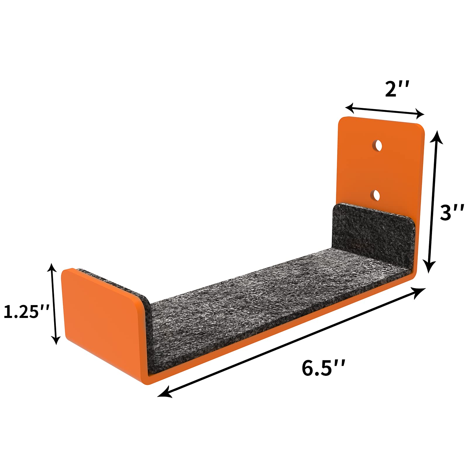 Qualward Snowboard Display Wall Mount Rack Indoor Snowboard Storage Steel Metal Hooks, Home and Garage Snowboard Storage