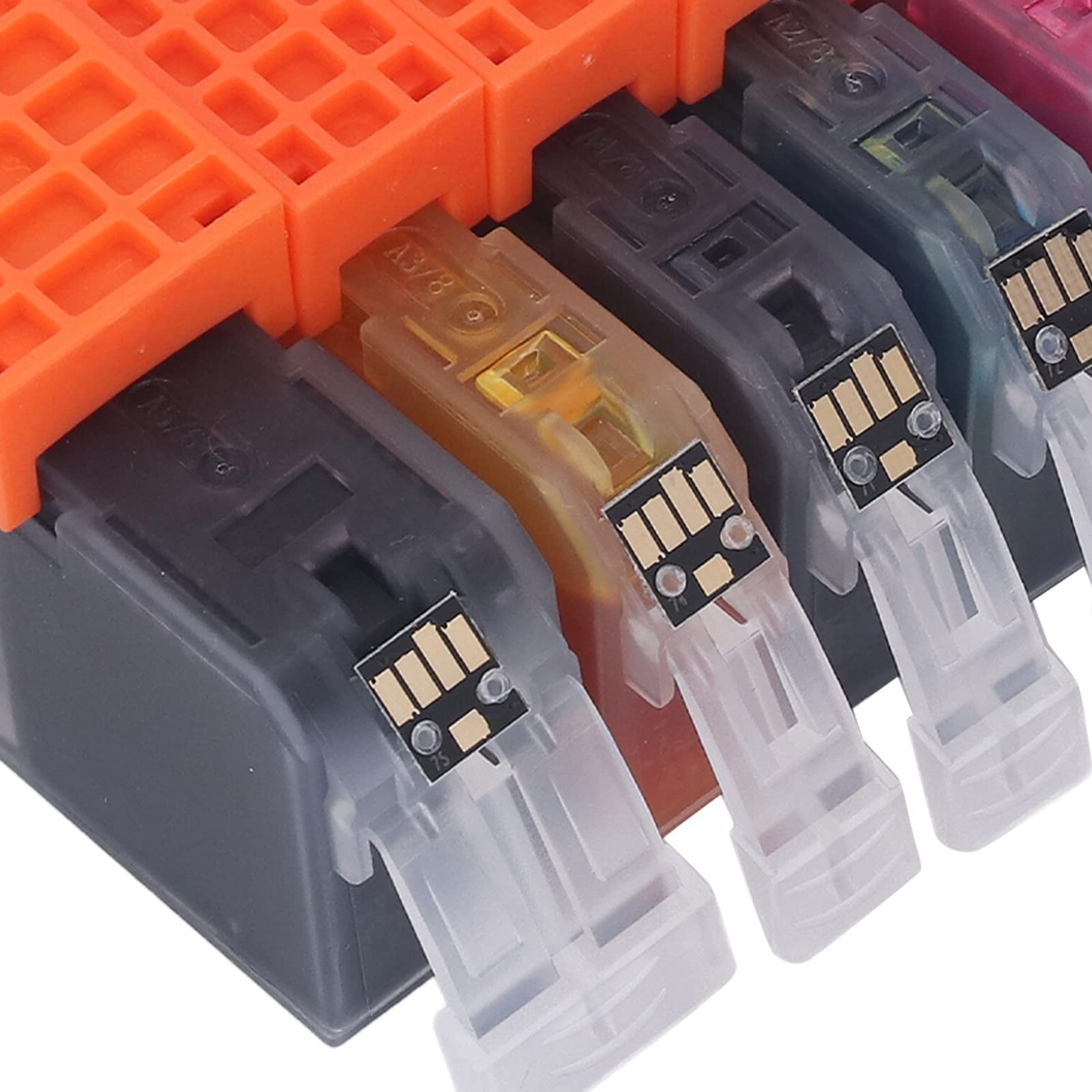 Printer Cartridge Ink Cartridge with Ink for PIXMA IP4870 IP4970 IX6560 Printer (BK BK C M Y 5 Colors)
