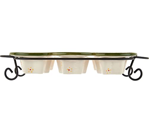 Temp-tations Ovenware S/2 Star Shaped Muffin or Cornbread Pans w/Wire Racks (Old World Eggplant), K39454 Muffin