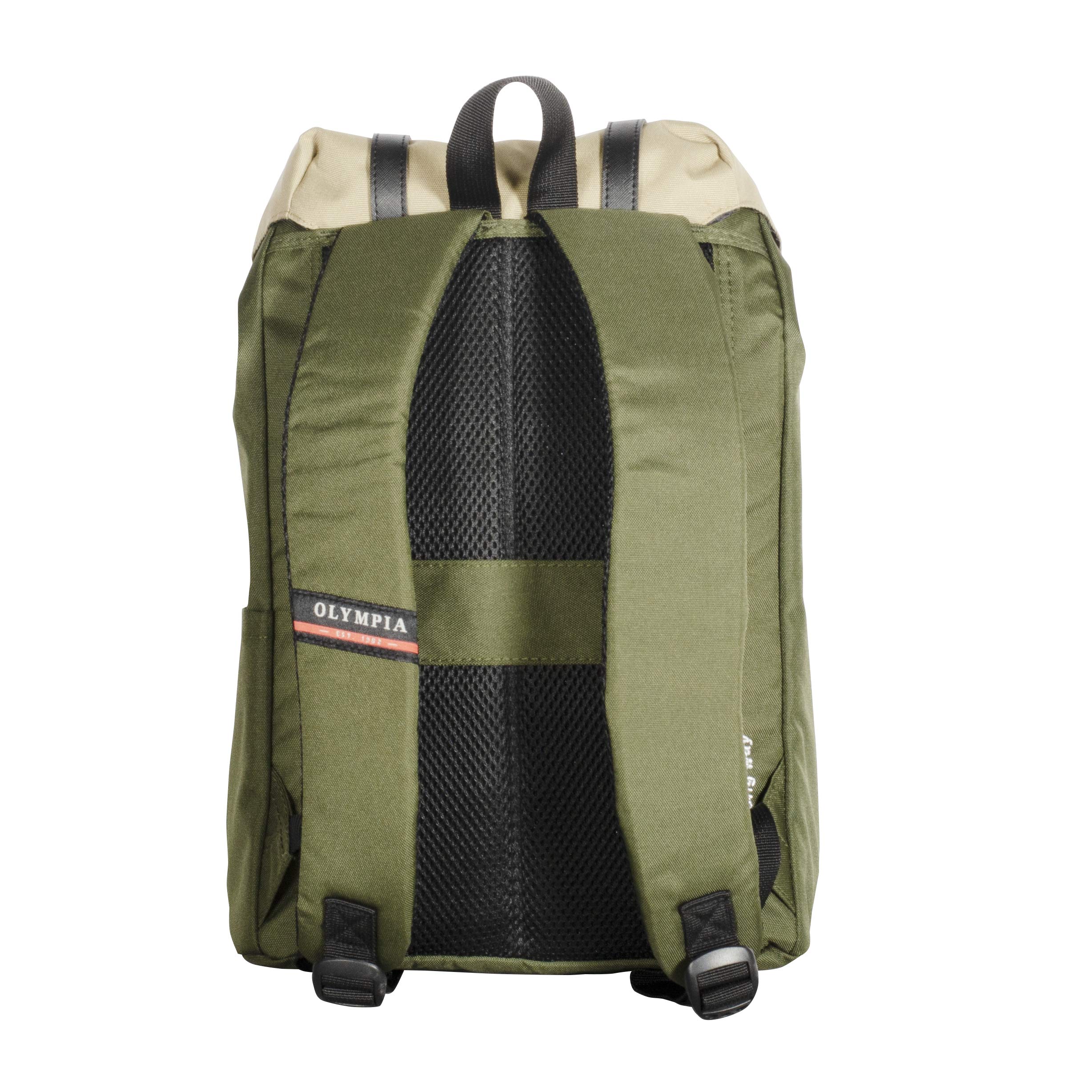 Olympia U.S.A. Luggage Duke 16" Urban Backpack, OLIVE, 16 inch