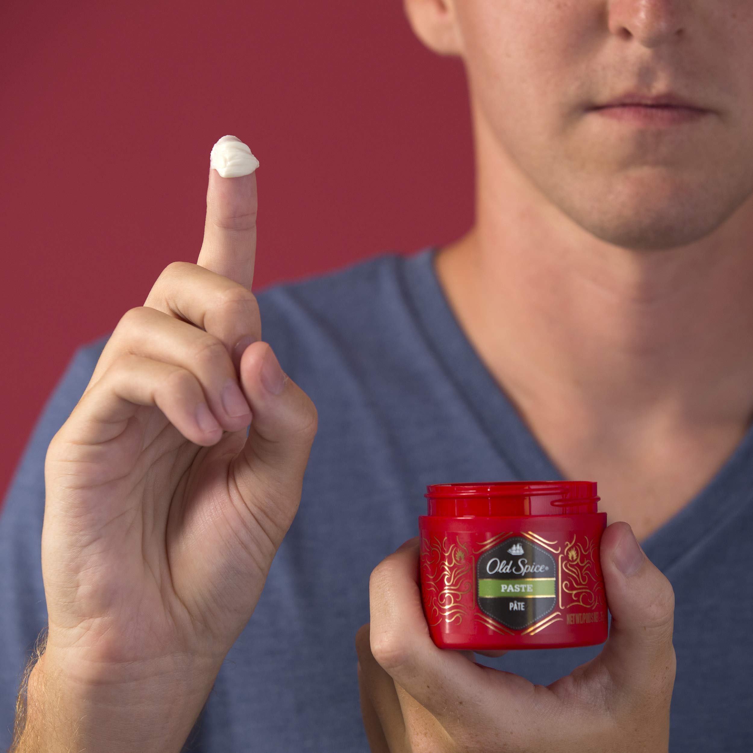 Old Spice Styling Paste for Men, 2.64 oz, Twin Pack