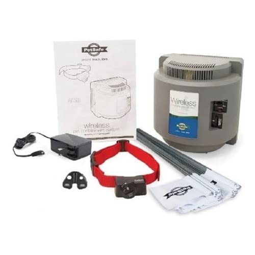 PetSafe PIF-300-3 Wireless Pet Containment System Keeps Pets Happier Covering an Area up to ½ Acre