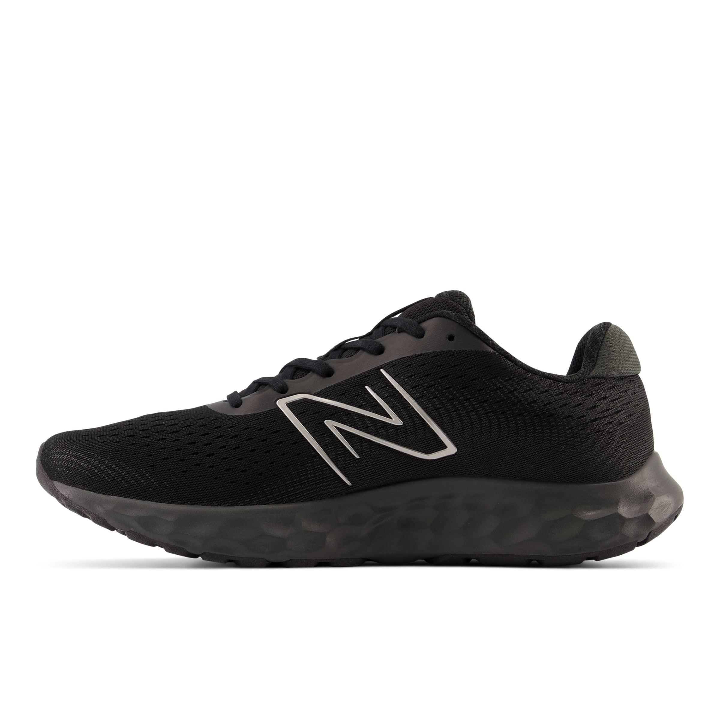 New Balance Men's 520 V8 Running Shoe, Black/Black, 9.5 X-Wide