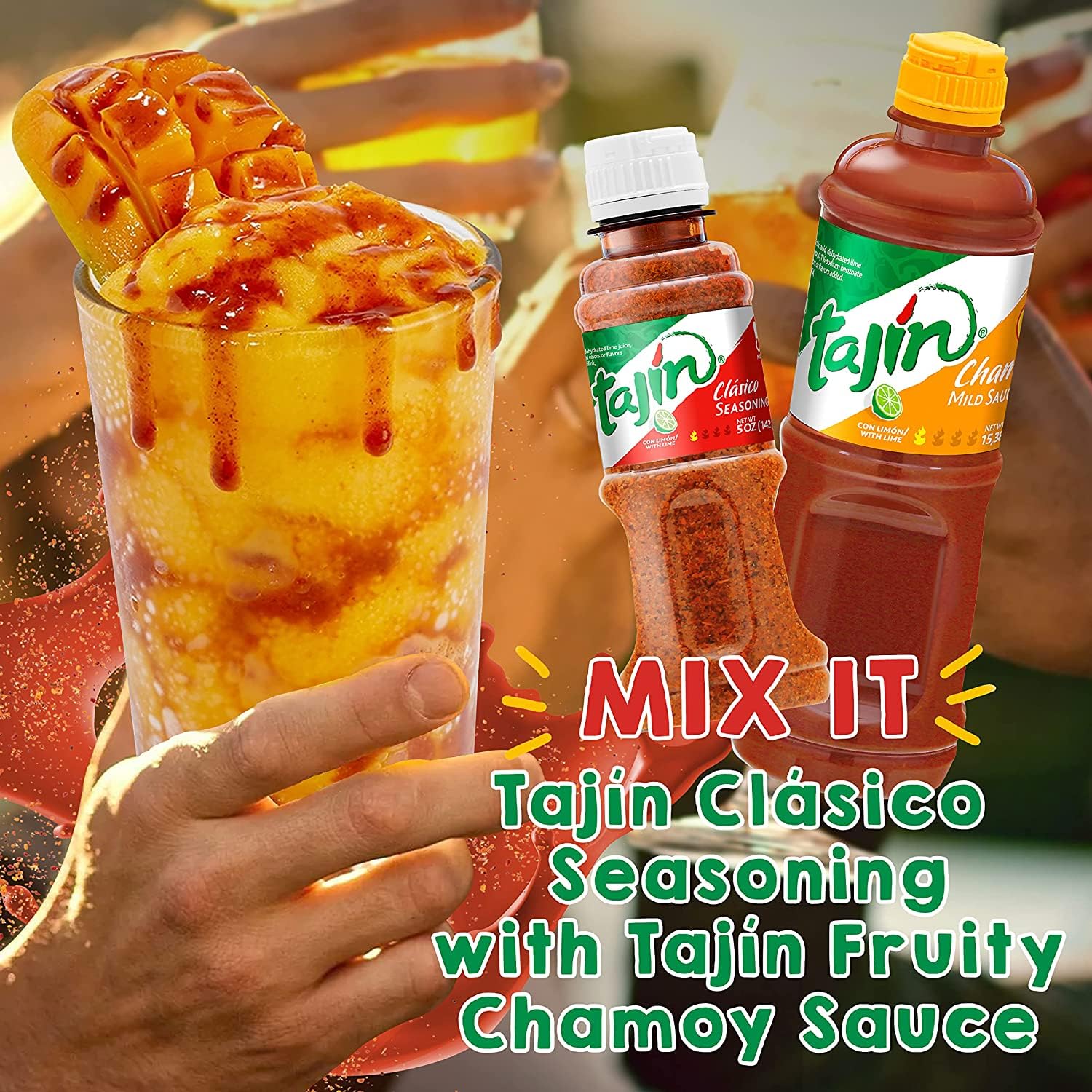 Tajín Clásico Chile Lime Seasoning 5 oz (Pack of 1)
