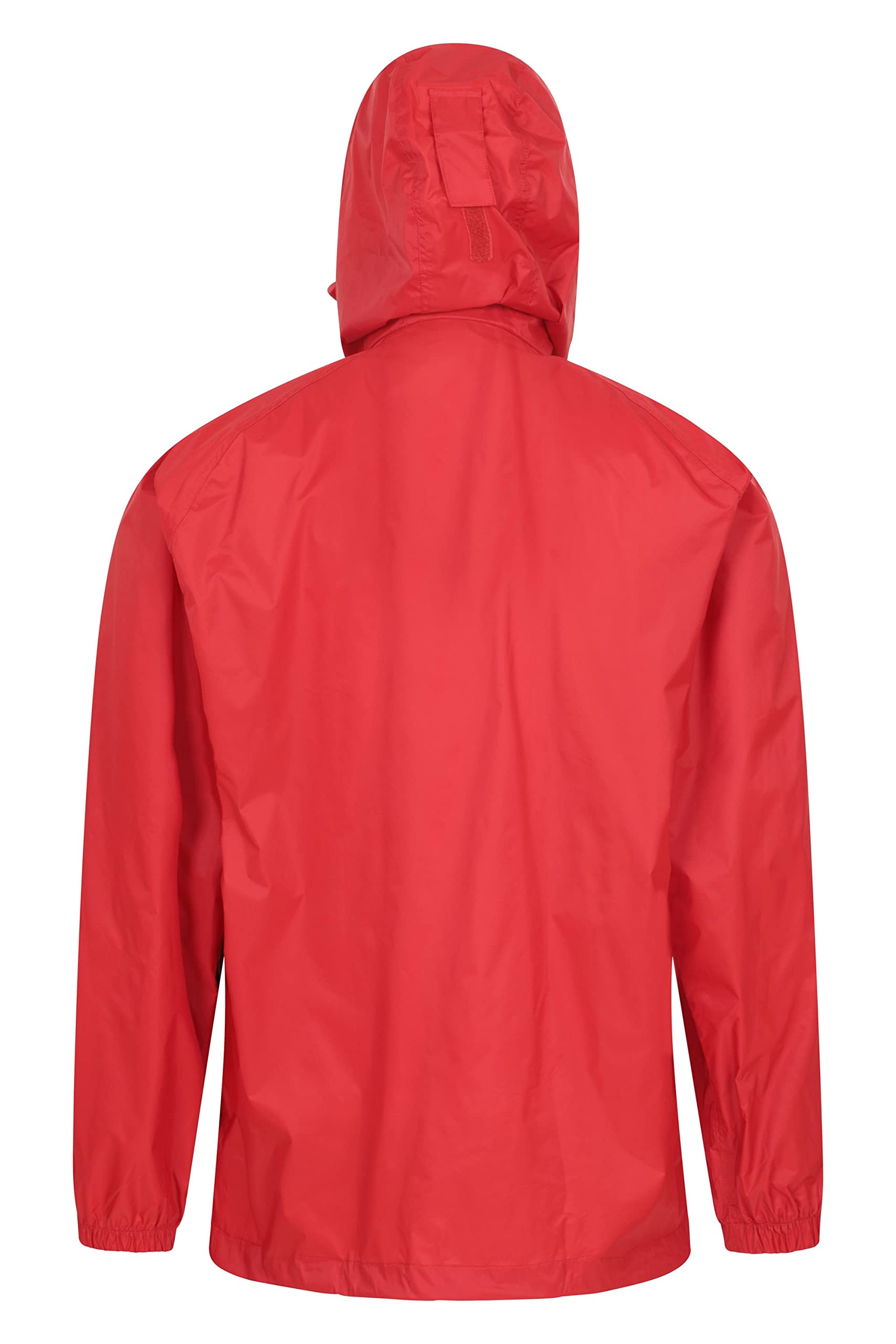 Mountain Warehouse Pakka Mens Waterproof Rain Jacket - Packable Red Large