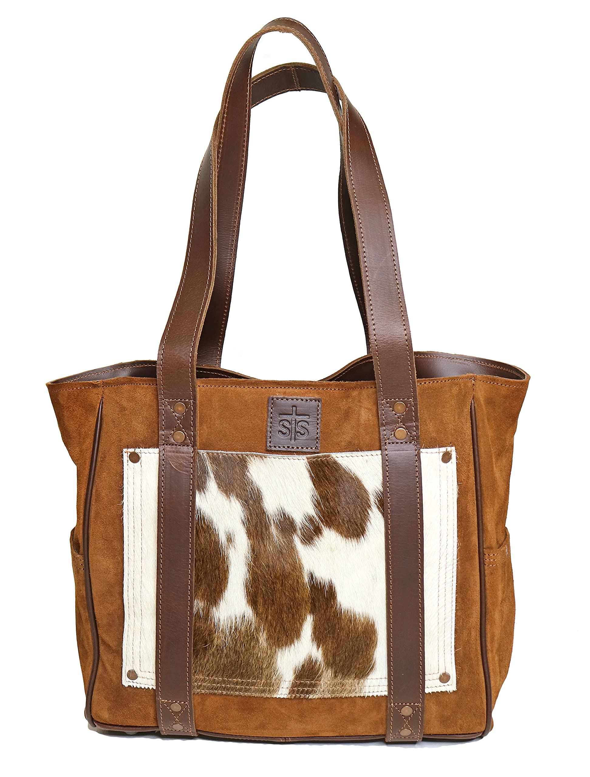 Sts Ranch Wear Womens STS Cowhide Sheridan Tote NA NA, Brown