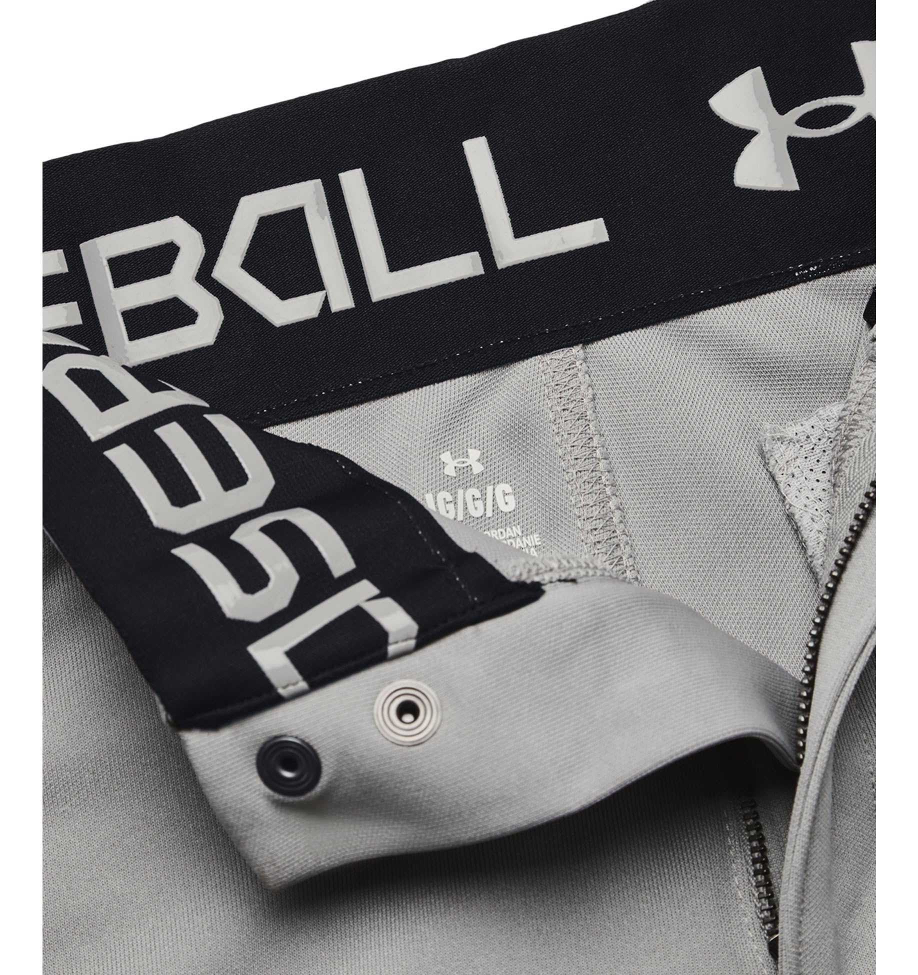 Under Armour Men's Utility Baseball Knicker 22, (075) Baseball Gray / / Black, Small