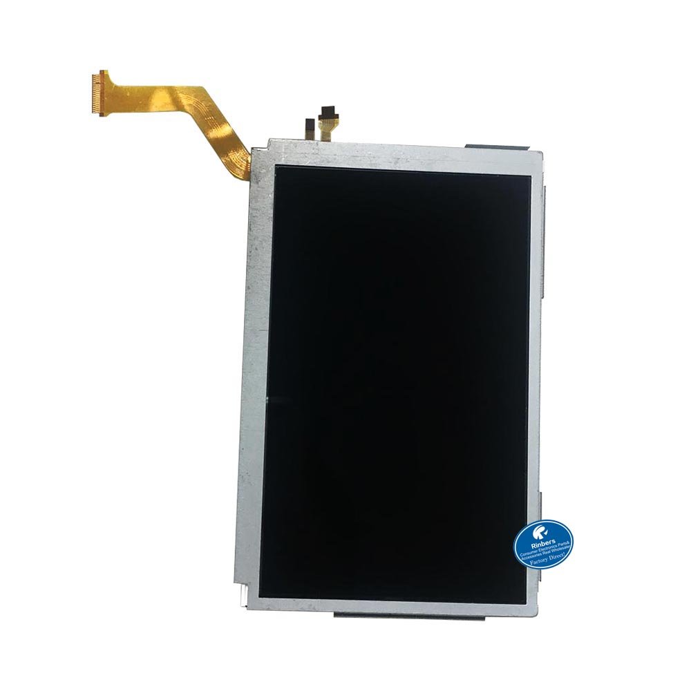 Rinbers® OEM Replacement Top Upper LCD Screen Display for Nintendo New 3DS N3DS XL LL (2015 Released) with Y Tool (NOT for 3DS or 3DS XL LL Top LCD Screen)