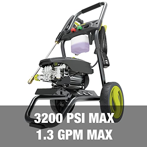 Sun Joe SPX8000-PRO Pro Series Electric Pressure Washer, Roll Cage & Accessories
