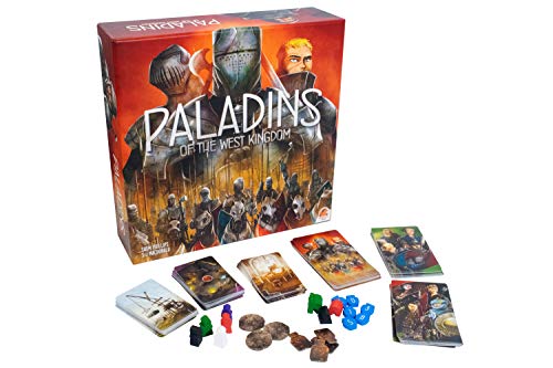 Paladins of The West Kingdom Strategy Board Game, 1-4 Players, Ages 12 and Up, 90-120 Min Play Time, Most Victory Points Win, Build Outposts, Fortifications, Commission Monks, & Confront Outsiders