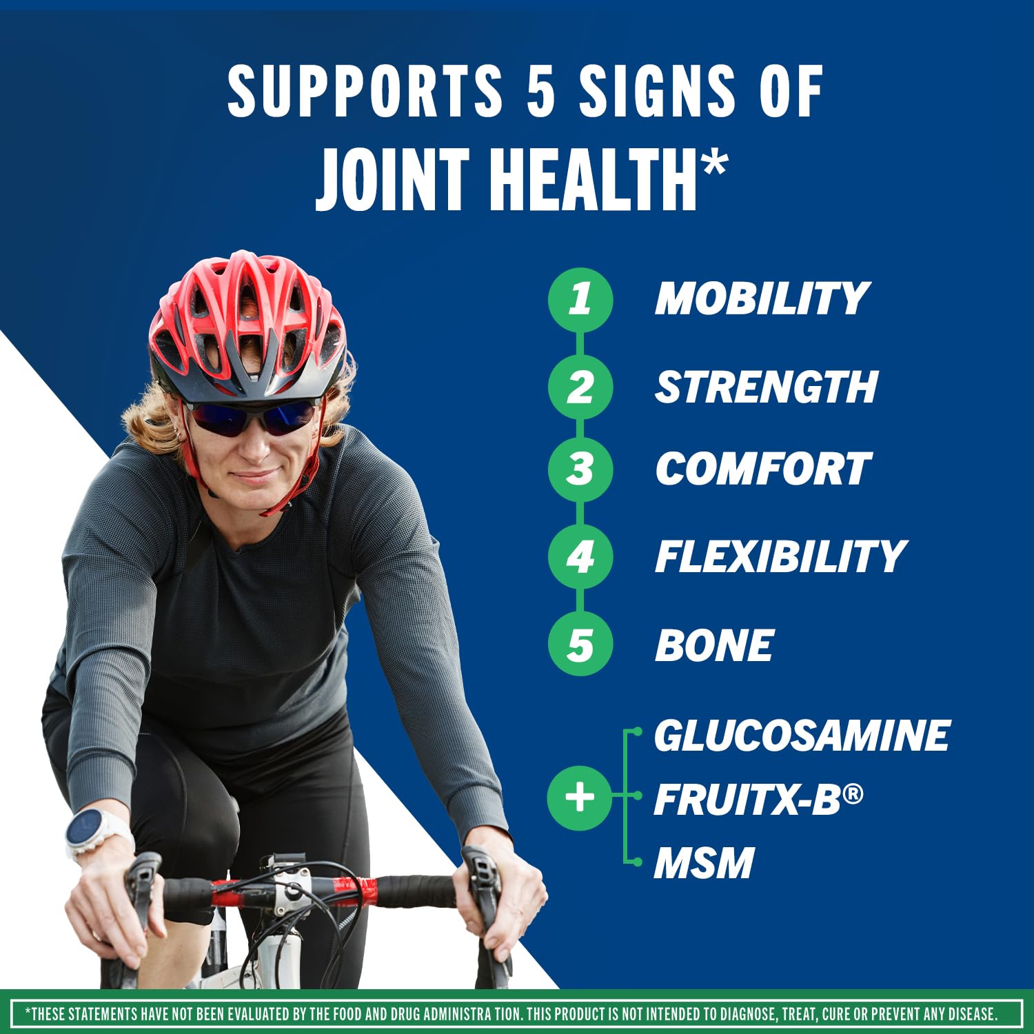 Move Free Advanced Plus MSM with Glucosamine & Chondroitin , 120 Count (Pack of 2)